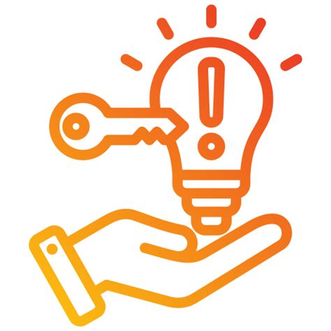 problem solving generic gradient outline icon