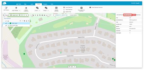 How To Edit Data Geometry Gis Cloud Learning Center