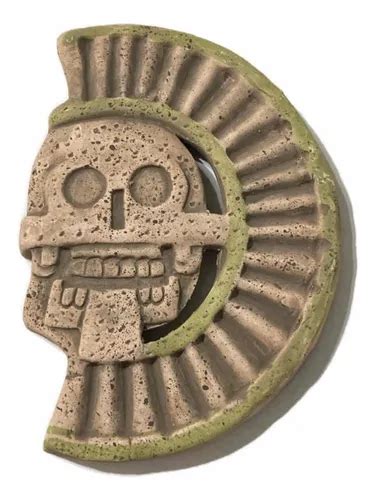Artesa Barro Prehispanica Disco De La Muerte Mictlantecuhtli Mercadolibre