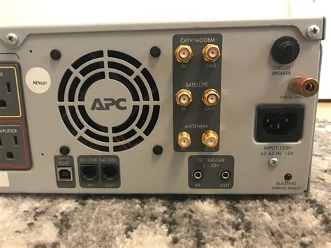 Apc S10 Power Line Conditioner Sale Pending For Sale Canuck Audio Mart