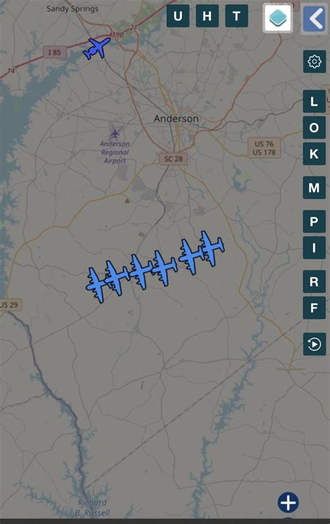 Multiple Pings For A Single Plane Or Is This Actually A Squadron Of 6