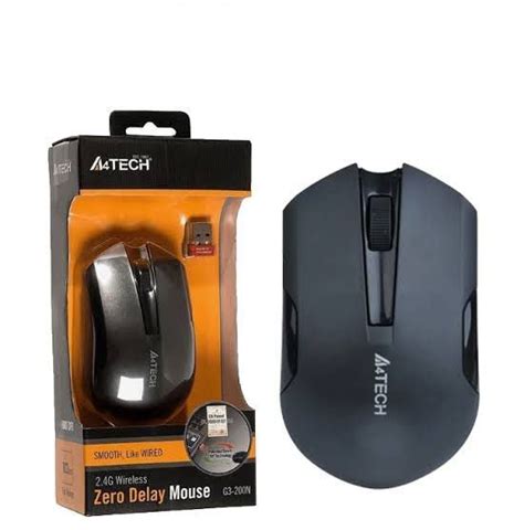 A4Tech Wireless Mouse G3 200N 2 4Ghz Optical Mouse High Class Copy Mouse Daraz Pk