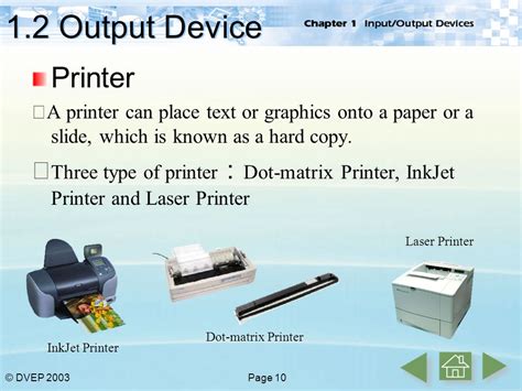 3d printer output device