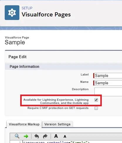 Visualforce Page To Make It Available In The Lightning App Builder Lightning Page InfallibleTechie
