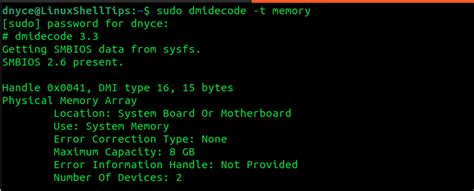 How To Determine The Number Of Linux RAM Slots In Use