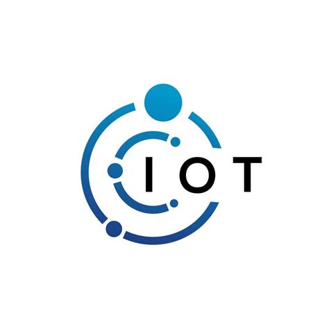 Iot Letter Technology Logo Design