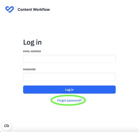 Reset Password In Content Workflow Bynder Support