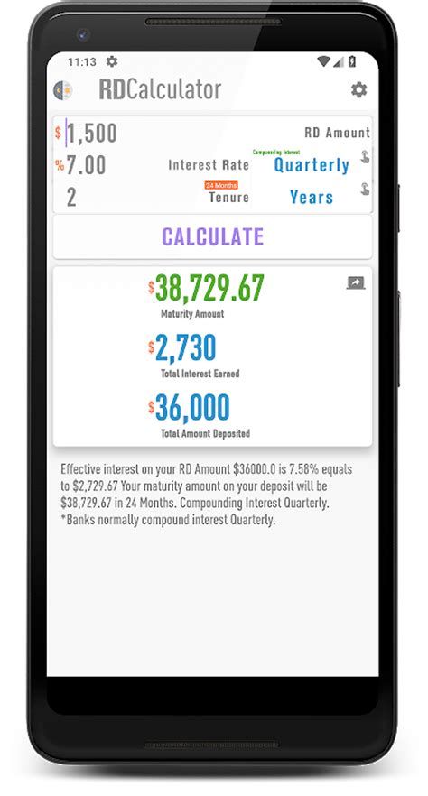 RD Calculator Post Office Calculator APK For Android Download