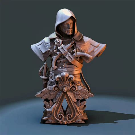 Assassins Creed Bust Maker Project Free High Quality Models