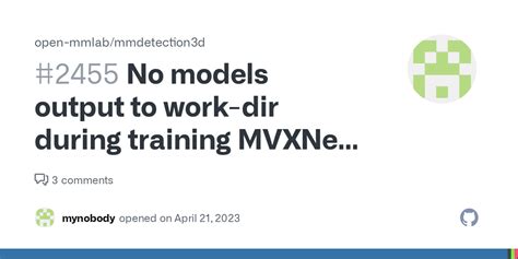 no models output to work dir during training mvxnet on kitti datasets