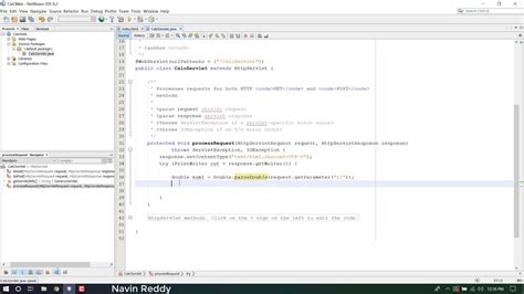web calculator using servlet hindi youtube