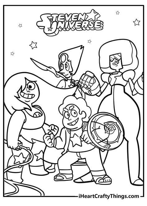 25 Steven Universe Coloring Pages 100 Free To Print