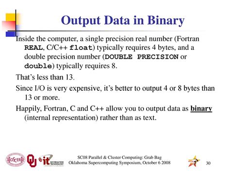 Parallel Programming And Cluster Computing Grab Bag Ppt Download
