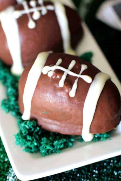 Chocolate Footballs The Seaside Baker