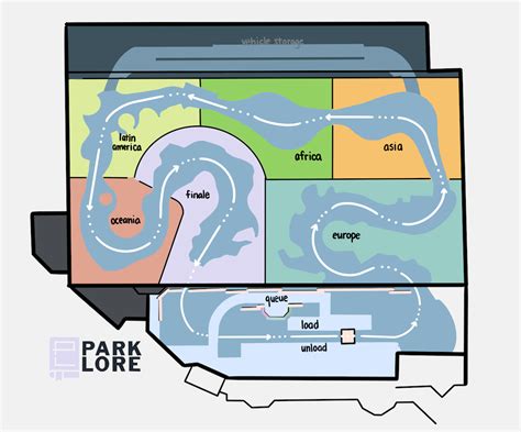 Here And There Illustrating And Comparing Disney Theme Parks Ride