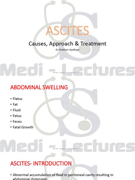Ascites Pdf Peritoneum Medical Specialties