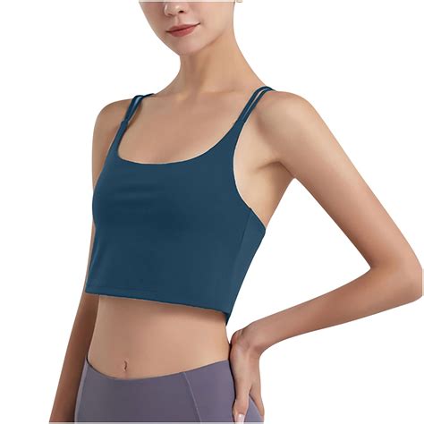 Yuzhih Women Sports Bra Tank 2024 Lightweight Yoga Running Cross Back