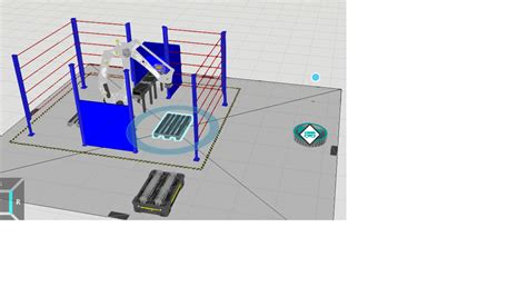 How To Pick Up Pallet After Palletizing Process Modeling Visual Components The Simulation