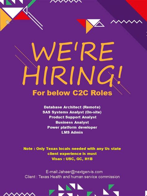 jaheer shaik on linkedin onlytexaslocal hiring c2crequirements