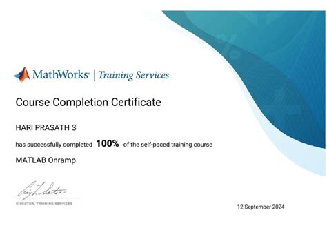 Matlab Skilldevelopment Hari Prasath S