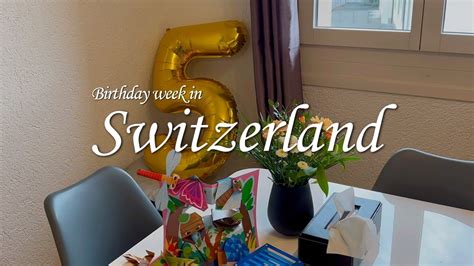 Swiss Vlogㅣ한일가족의 스위스 일상ㅣ스위스에서 맞이하는 아들 생일 남편 생일ㅣ생일외식ㅣ생일상 차리기ㅣ서커스 Knie Youtube
