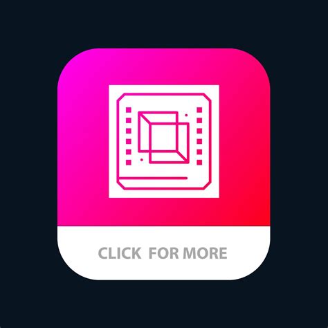 Chip Computer Cpu Hardware Processor Mobile App Button Android And Ios