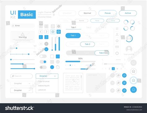 tab settings ui over 944 royalty free licensable stock vectors