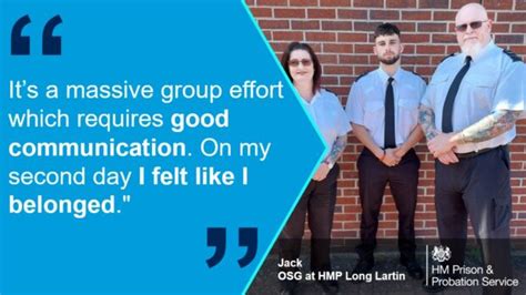 Operational Support Grade Working In The Prison And Probation Service