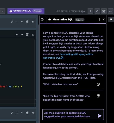 プレビュー提供中の、amazon Redshift クエリエディタのamazon Q Generative Sqlを試してみた