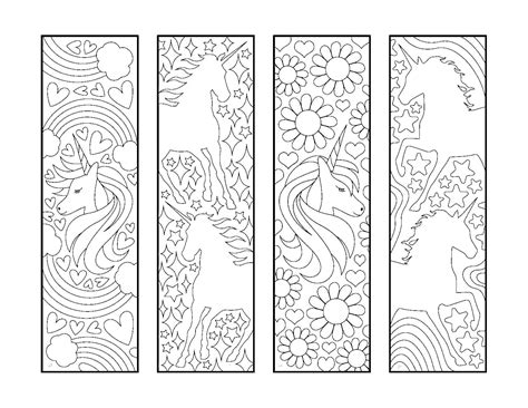 Marque Pages à Colorier Imprimer Gratuitement