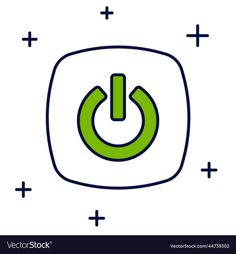 Filled Outline Smart Home Icon Isolated On White Vector Image