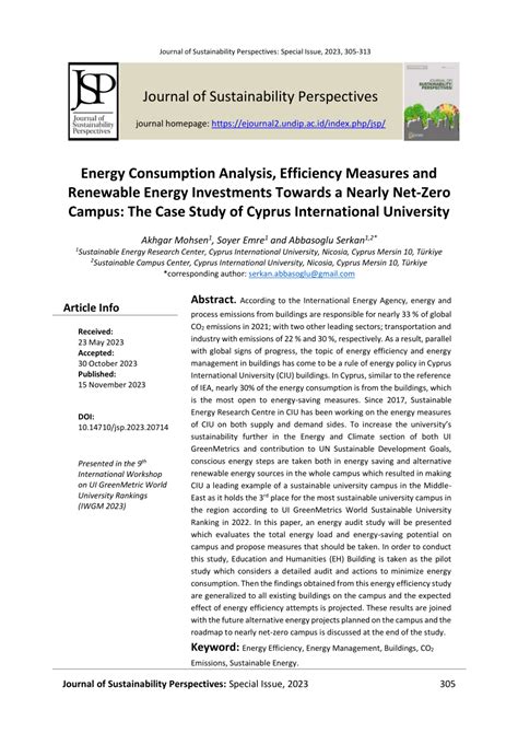 PDF Energy Consumption Analysis Efficiency Measures And Renewable Energy Investments Towards
