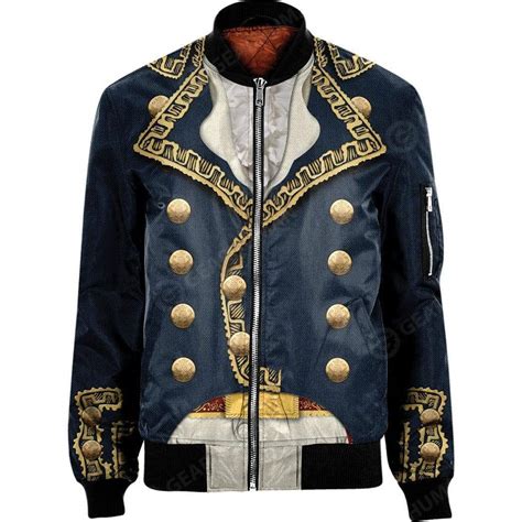 Marquis De Lafayette Cosplay Bomber Jacket Gear Fandom
