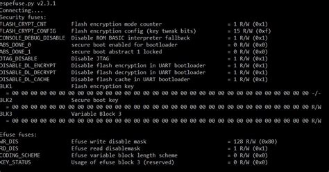 Flash Encryption FLASH CRYPT CNT Issue Espressif Arduino Esp GitHub