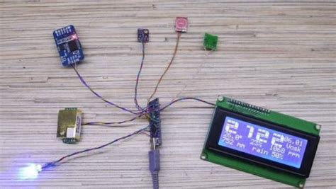 Часы метеостанция на Arduino своими руками Alexgyver