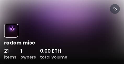 Radom Misc Collection Opensea