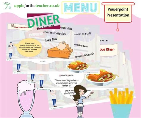 Alliteration Menu Powerpoint Presentation Ks2 Apple For The
