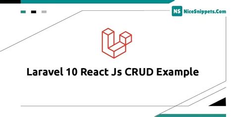 Piyush Patel On Linkedin Laravel 10 React Js Crud Example