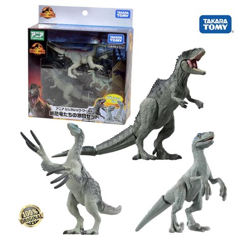 Promo Takara Tomy Ania Jurassic World 3 Battle Set Figur Dinosaurus 3