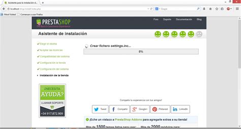 aprende cómo instalar prestashop en un servidor local xampp
