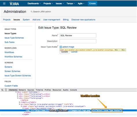 Ssl Error From Issue Type Icon Jira And Jira Service Management