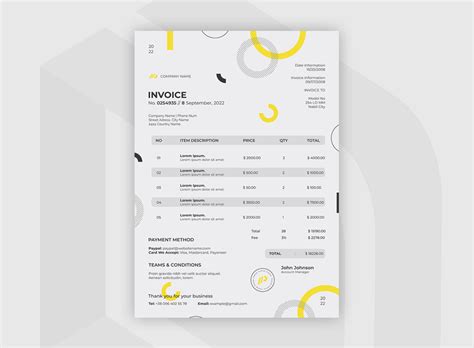 Best Google Docs Invoice Templates Time To Get Paid