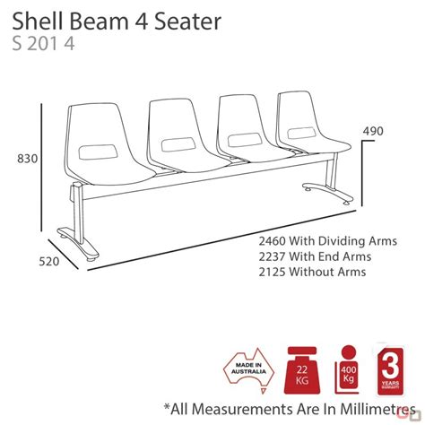 Shell Pp Beam Seating Range All Options Beam Seating Chairs