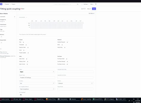 V Cannot Change Project Status Issue Frappe Erpnext GitHub