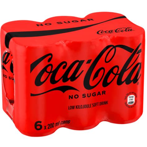 Coke Zero 200ml Can Bar Keeper