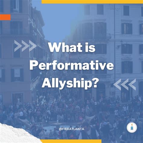FIER - Atlanta - 🤐 Do you know how Performative Allyship...