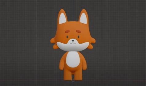 Modeling A Fox Character 3d In Blender Cgcreativeshop