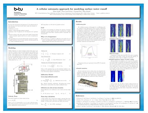 Pdf A Cellular Automata Approach For Modeling Surface Water Runoff