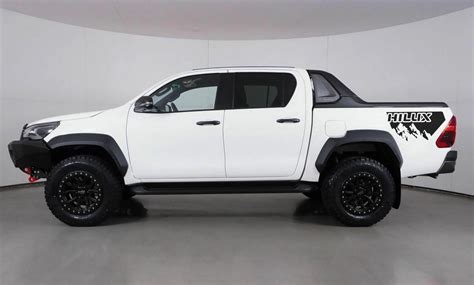 Side Stripe Racing V2 Toyota Hilux Bakkie Accessories Vinyl Sticker So