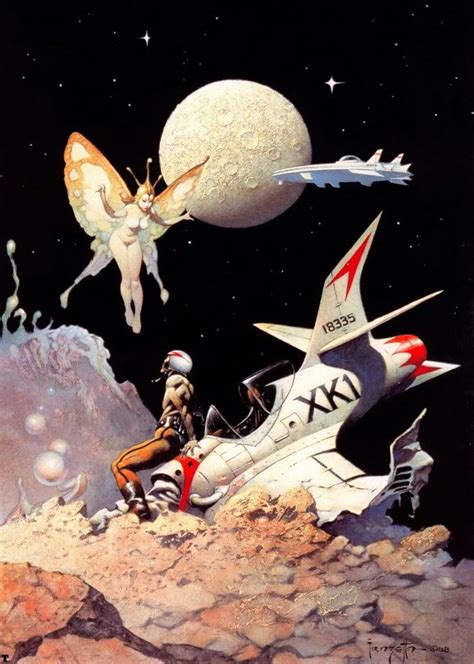 Frazetta Frank Frazetta Scifi Fantasy Art 70s Sci Fi Art